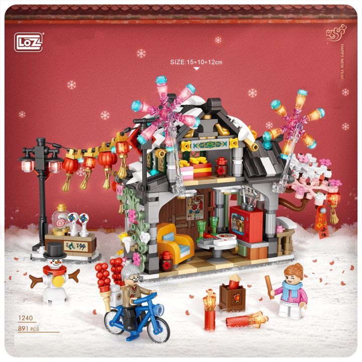 Đồ chơi lắp ráp khối xây dựng building blocks mini Loz mô hình lắp ráp ...