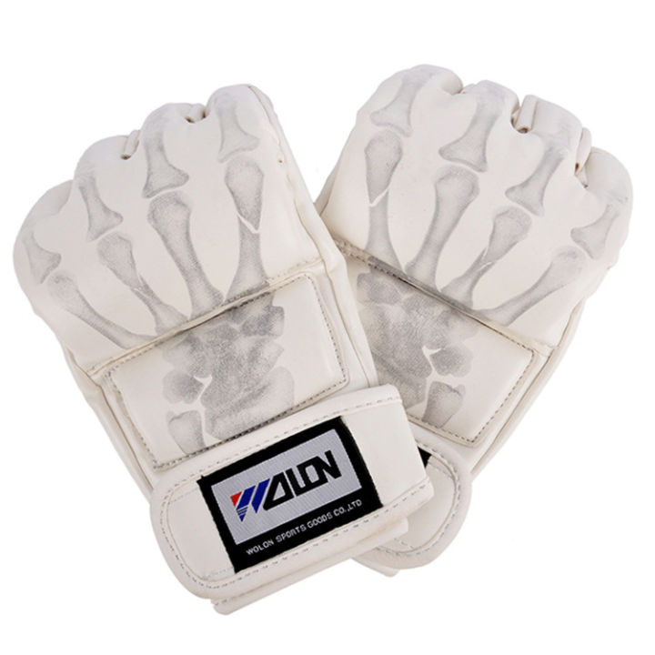 ชุดกำปั้นครึ่งนิ้ว MMA เงามังกรห้าตัว Judo Sanda UFC กระสอบทรายนวมต่อย ...