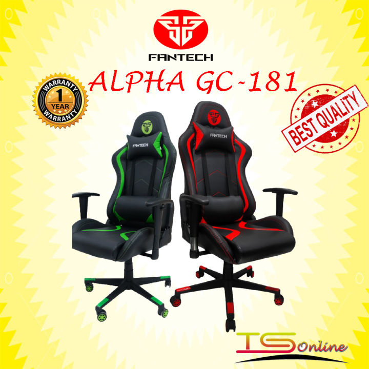 FANTECH ALPHA GC-181 GAMING CHAIR | Lazada