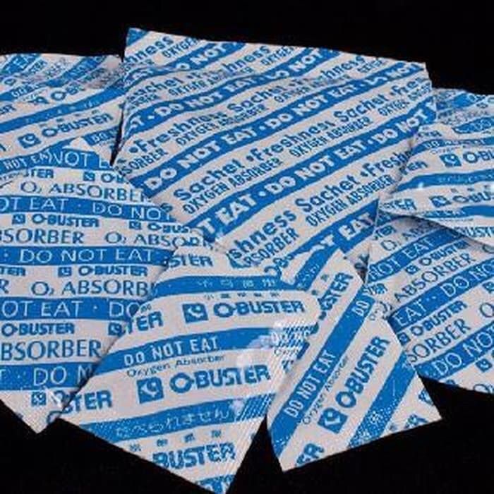 Oxygen Absorber Obuster 50 cc Pengawet Makanan Penyerap Oksigen Murah ...