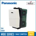 Panasonic Wide Series 1 Way Switch - 2 Gang | Lazada PH