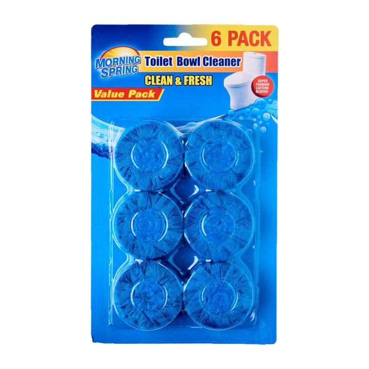 MORNING SPRING Blue Bubble Toilet Bowl Cleaner - Mr Bazaar | Lazada ...