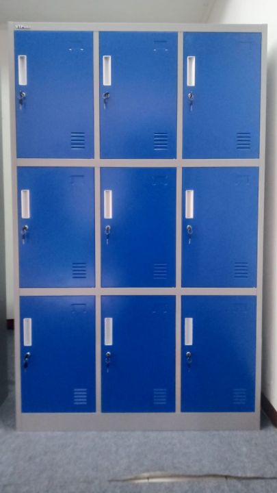 Locker Besi 9 Pintu Biru VIP GOLD VG-409 | Lazada Indonesia