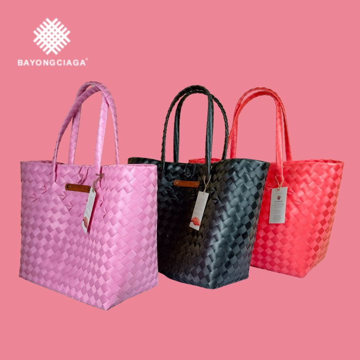 Bayongciaga Classic Luxe Top Handle Shoulder Bayong Bag | Lazada PH