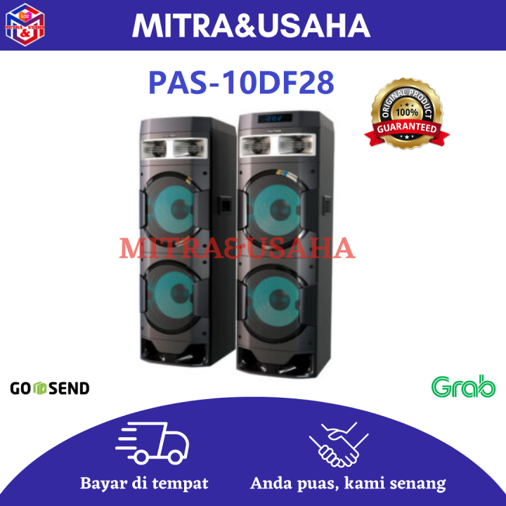 Polytron Pas 10df28 Speaker Aktif Bluetooth Fm Radio Usb Bergaransi