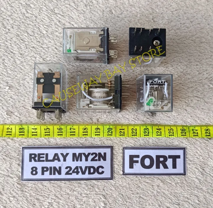 RELAY MY2N 8 PIN 24VDC FORT | Lazada Indonesia