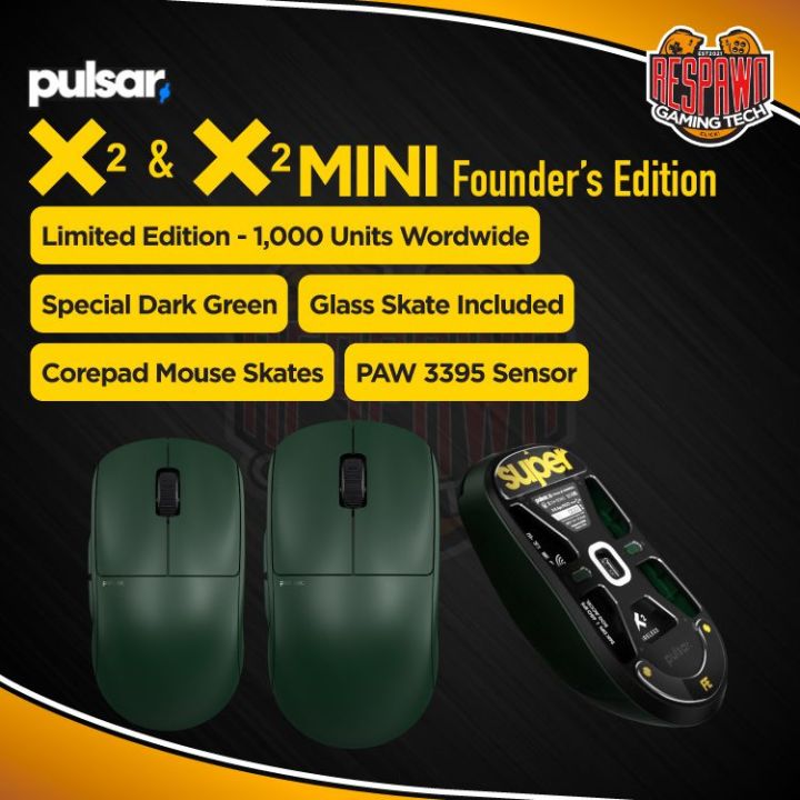 Pulsar X2/ X2 Mini Founders Edition (FE) Green *LIMITED EDITION ...