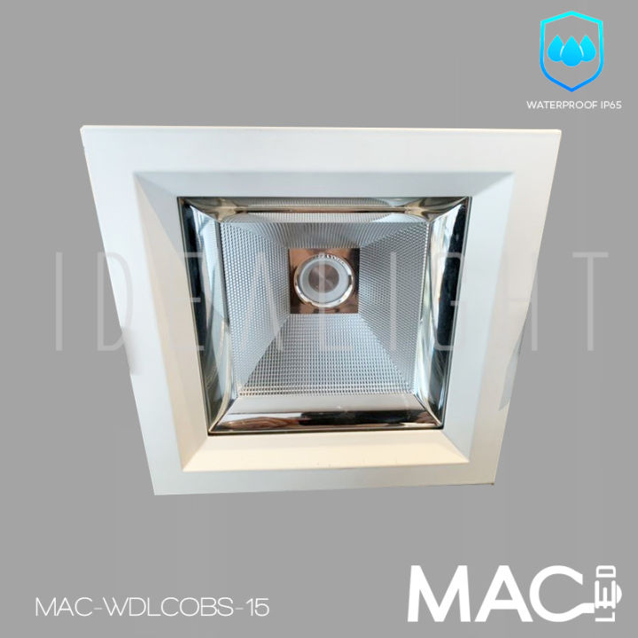 Waterproof LED Recessed Downlight 15 / 30 / 50 Watts -- Round / Square ...