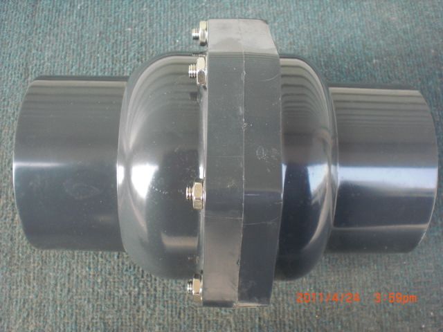 Three-centimetre UPVC check valve PVC check valve 75mm swing check ...