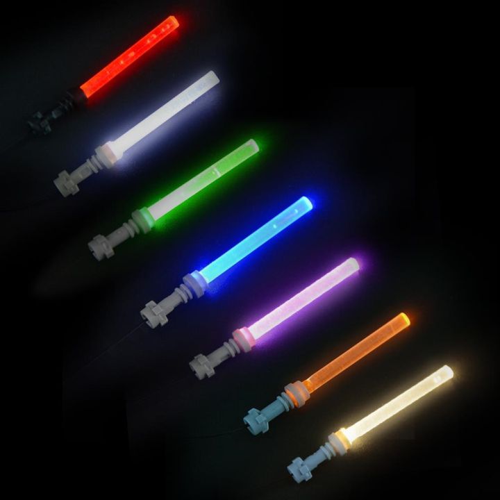 Suitable for LEGO LED lighting Star Wars minifigures hands lightsaber ...