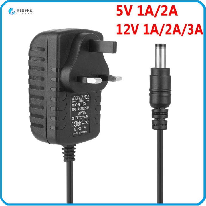 1 * UK Plug Power Supply Adapter UK Plug 5V 12V 1A 2A AC/DC Power ...