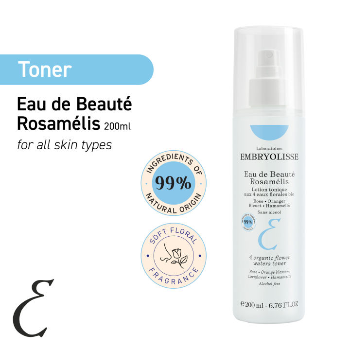 EMBRYOLISSE Eau de Beaute Rosamelis Toner (200ml) | Lazada