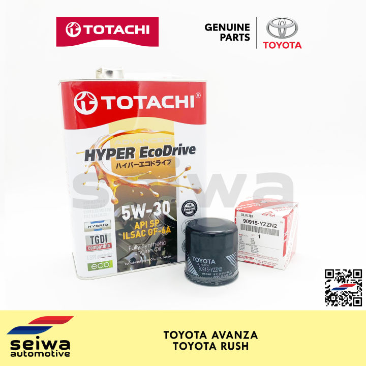 Toyota Avanza Change Oil Package - Toyota Rush Change Oil Package ...