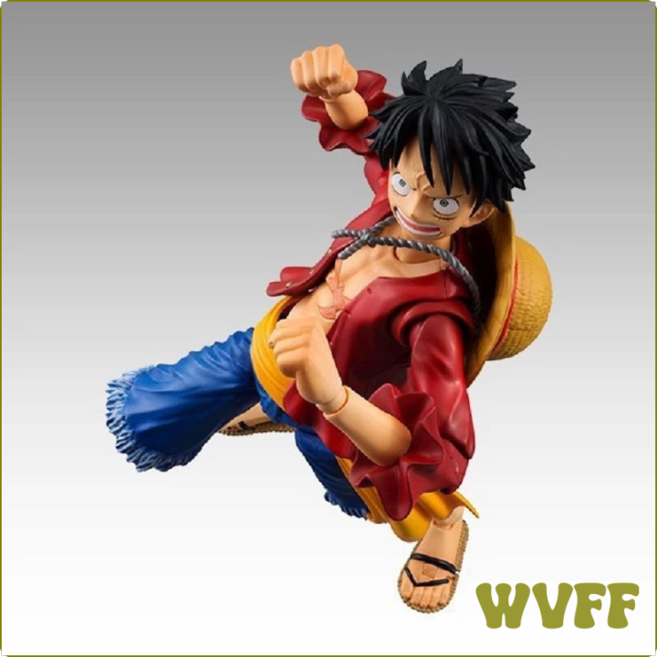 [WVFF] One Piece Monkey D. Luffy Anime Action Figure Articulated Joints ...