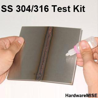 Stainless Steel Test Kit For 304 / 316 Differentiate SS304 or SS316 ...