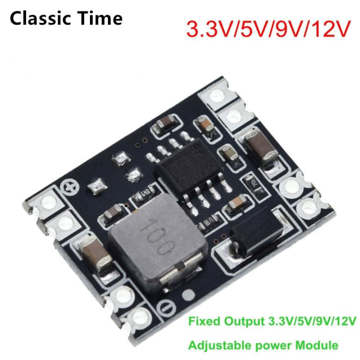 DC-DC 3A Buck Langkah-Langkah Modul Bekalan Kuasa 5V-12V 24V untuk 5V 3 ...