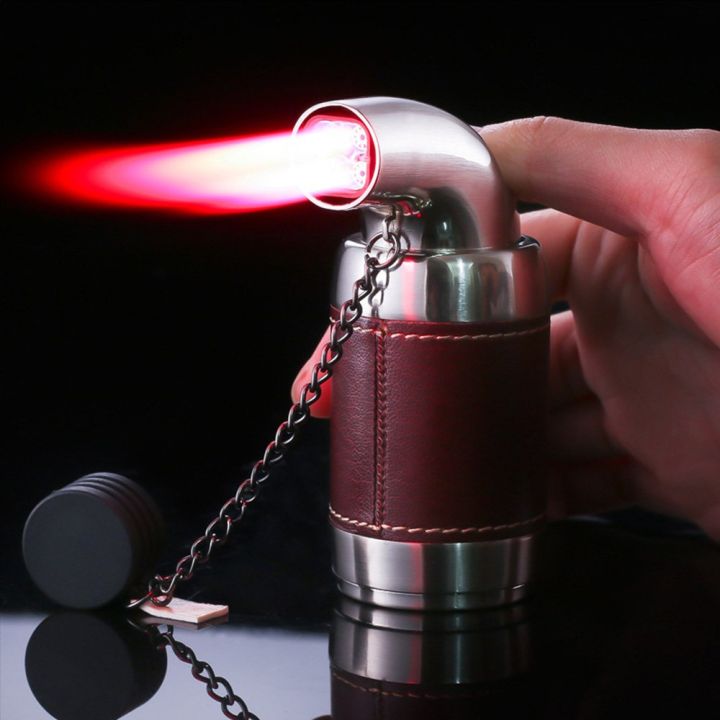 Quad Jet Flame Lighter Large-Scale Desktop Heavy Duty Turbo Lighter ...