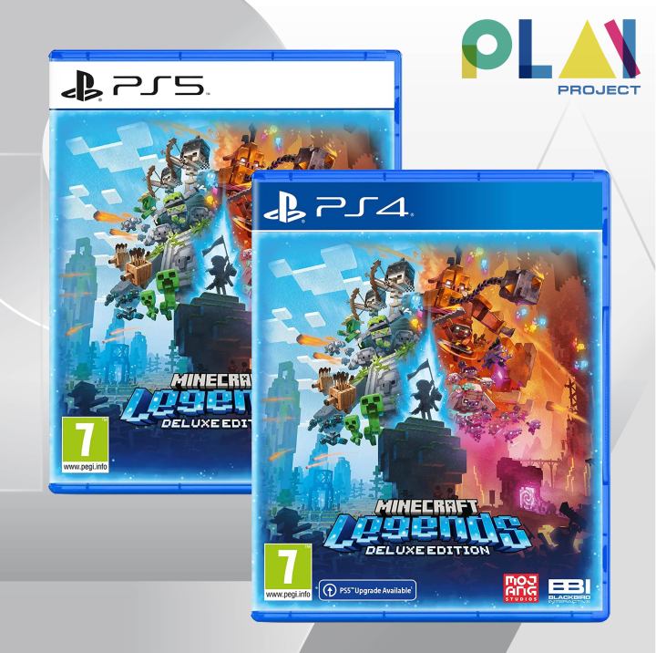 [PS5] [PS4] [มือ1] Minecraft Legends : Deluxe Edition [PlayStation5 ...