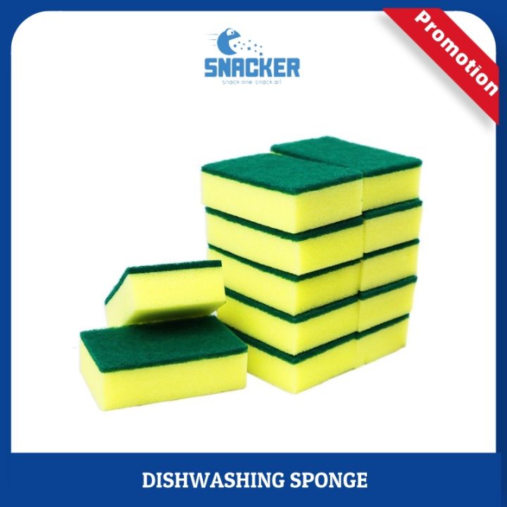 💥BUY 10 FREE 1💥Multipurpose Dish Washing Sponge/Span Basuh Pinggan ...
