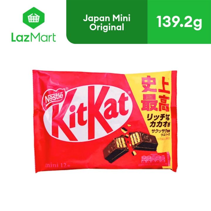 Kitkat Japan Mini Original Packet 139.2g | Lazada PH