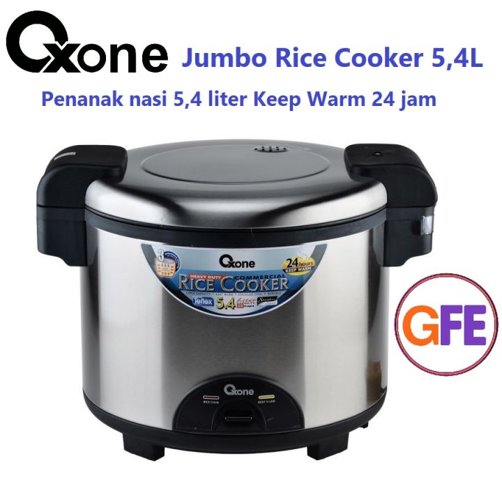 Oxone Jumbo Rice Cooker 5,4 Liter Penanak Nasi 1200 Watt OX-189 ...