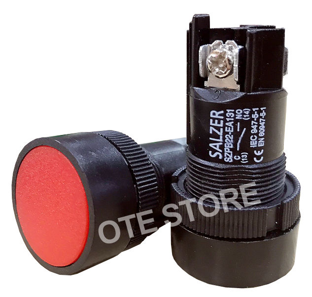 Salzer SZPB22-EA131 22mm Push Button (Green/Red) | Lazada