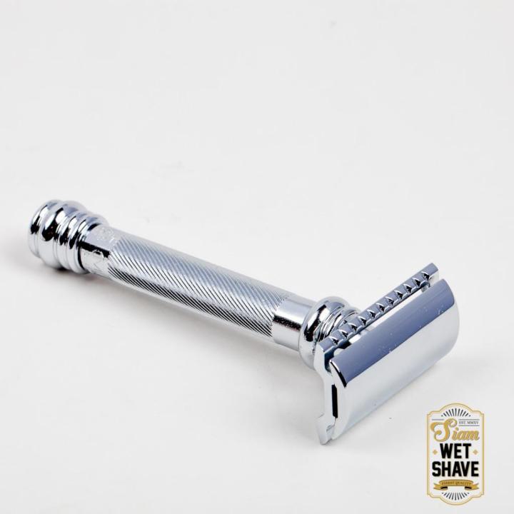 มีดโกนสองคม Merkur 38C Heavy Duty หัวเรียบ มีดโกนหนวด ด้ามมีดโกนด้ามยาว ...