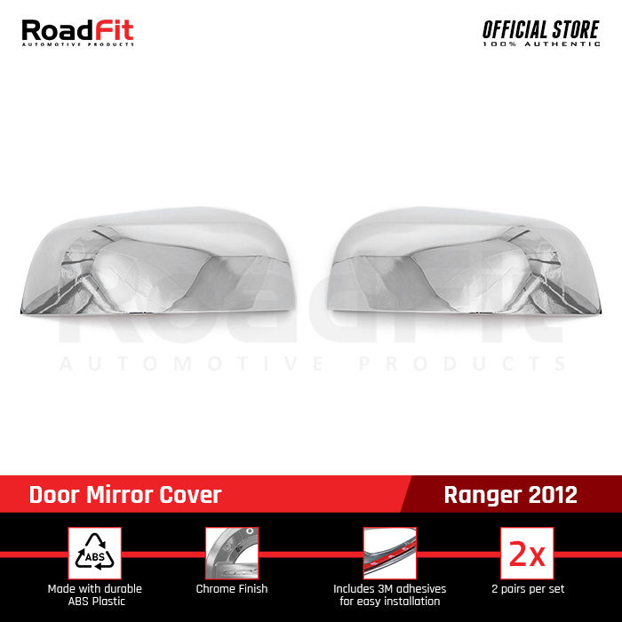 Ford Ranger 2012 Chrome Side Mirror Cover, 2 Pcs/Set 008999A (Outlet ...
