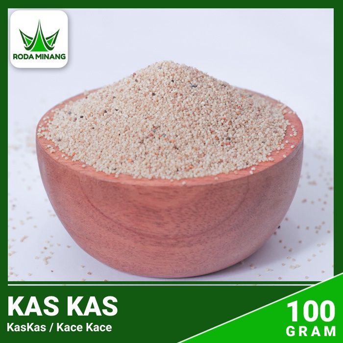 Biji Kas Kas KasKas Kaca Kace Kace Aceh Poppy Seed - 100 Gram | Lazada Indonesia