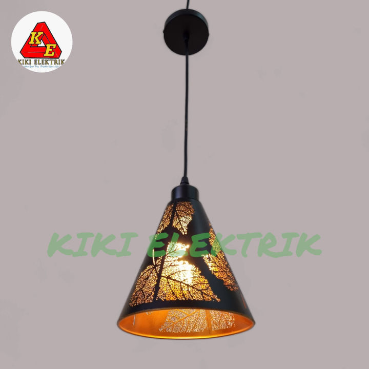 Kap Lampu Gantung Modern Minimalis TY762 Bahan Besi Import Fitting E27 | Lazada Indonesia