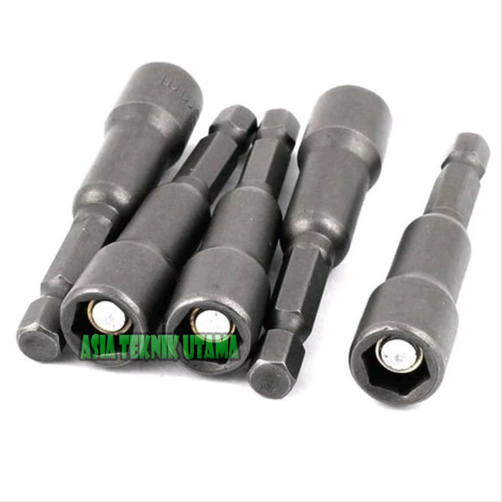 HDT Mata Bor Baut Roofing Baja Ringan H8 x 65 mm Socket Bit - 1 Set ...