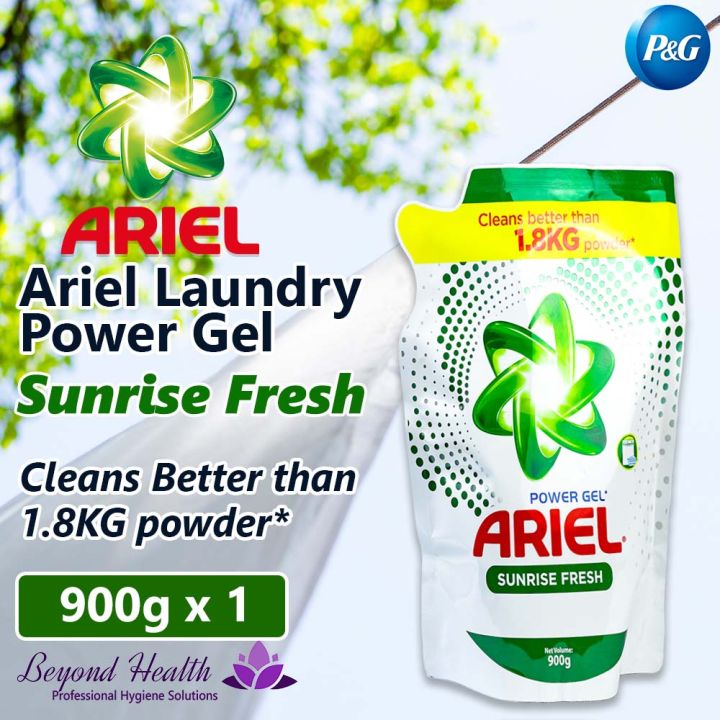Ariel Power Gel 2x Better Stain Removal [840g] Sunrise Fresh Liquid ...