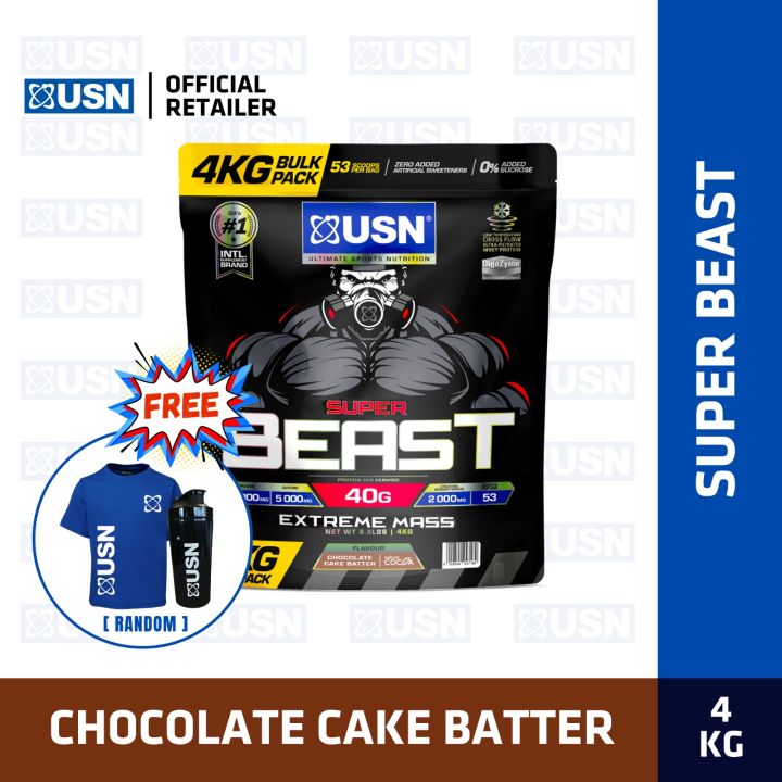 USN Super Grow Beast Extreme Mass Gainer | Lazada