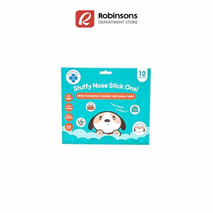 Tiny Buds Remedies Stuffy Nose Stick Ons 12s | Lazada PH