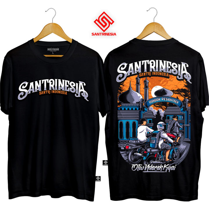 (A171) Santrinesia Kaos Baju Santri Keren Nyantri Salafy Kaos Santri ... (A171) Santrinesia Kaos Baju Santri Keren Nyantri Salafy Kaos Santri ...