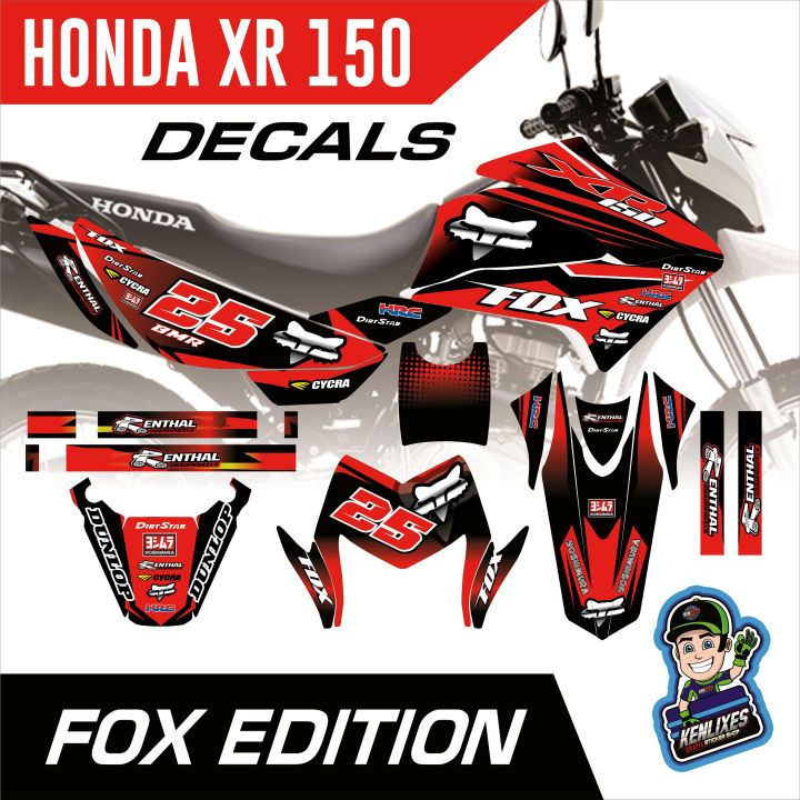 Honda XR 150L Full Decal Sticker Set (Batch 1) | Lazada PH