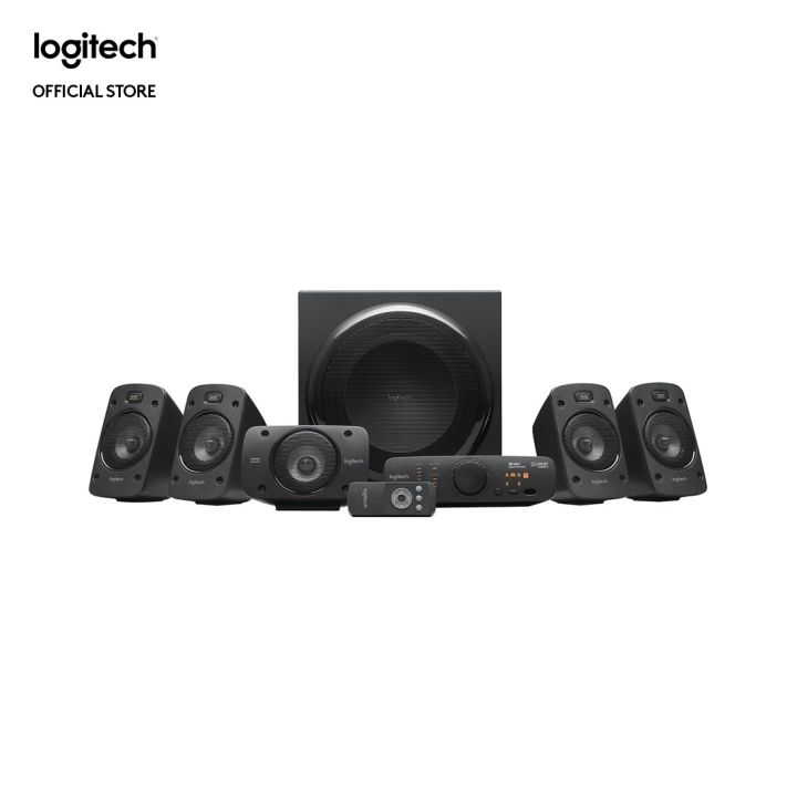 Logitech Z906 5.1 Surround Sound Speaker System, THX, Dolby & DTS Certified, 1000 Watts Peak ...