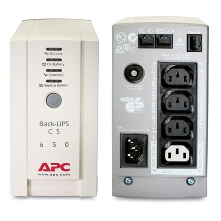 APC BK650-AS Back UPS CS650 VA650 230V 2Years Local Warranty | Lazada Singapore