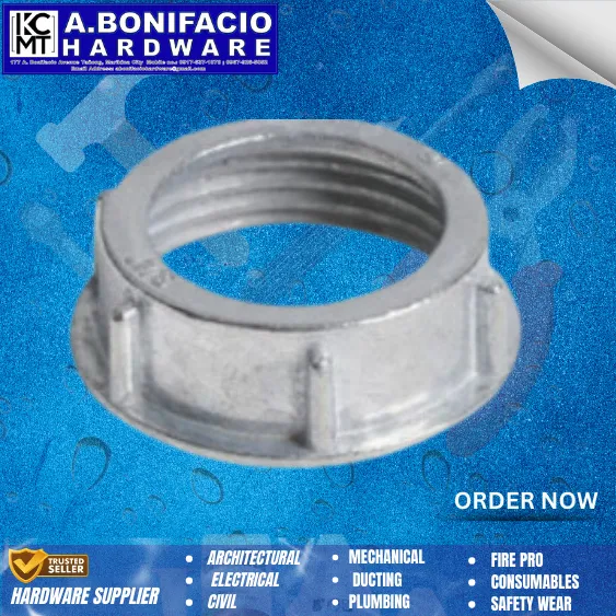 IMC Bushing 1/2" 3/4" INCHES UL LISTED NICHI | Lazada PH