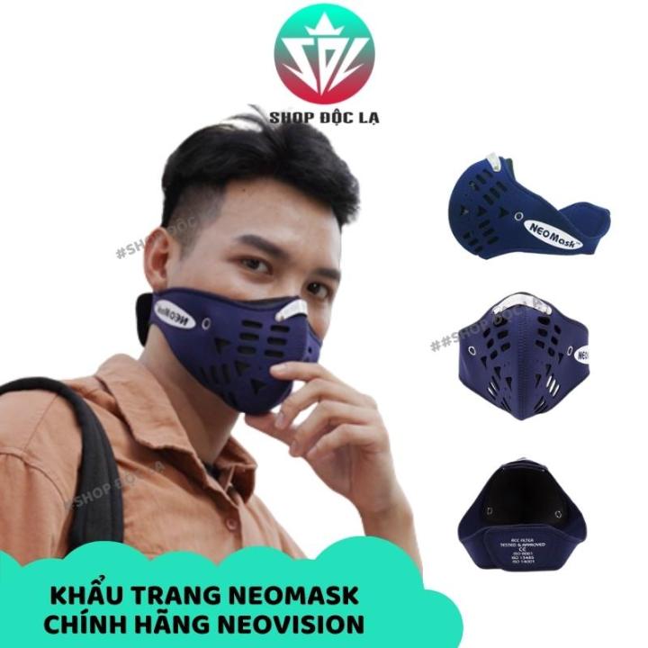 [HCM]Khẩu Trang NeoMask Chính Hãng NeoVision Gồm Lớp Vải Lọc ACC Than ...