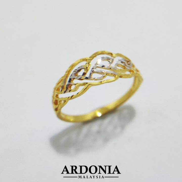 ARDONIA Cincin Pintal Emas 375 (9K Gold / 375 Gold) | Lazada
