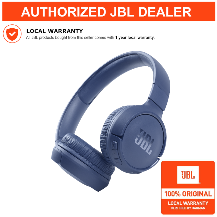 JBL Tune 510BT Wireless On-Ear Headphones with Pure Bass Sound | Lazada PH