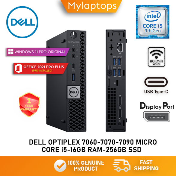 DELL OPTIPLEX 7060/7070/7090 MICRO MINI PC [INTEL CORE i5 / UP TO 32GB ...