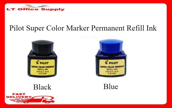 PILOT PERMANENT MARKER INK REFILL 30ml | Lazada PH