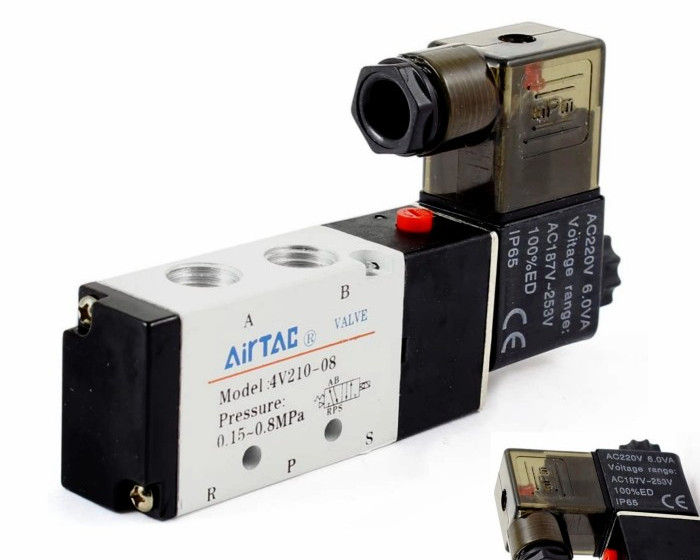 SELENOID VALVE / SOLENOID VALVE AIRTAC 4v210-08 AC 220 | Lazada Indonesia