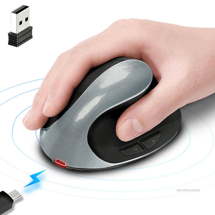 Ergonomic Vertical Mouse Side Buttons Design Gaming Mouse for Business ...