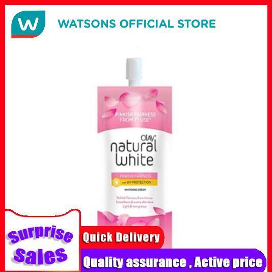 OLAY Natural White Pink Fairness Resealable Cream 7.5g | Lazada PH