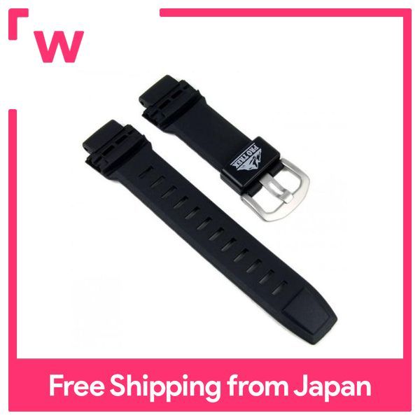 CASIO CASIO PROTREK PROTREK Genuine Doubling Band Belt Urethane Black ...