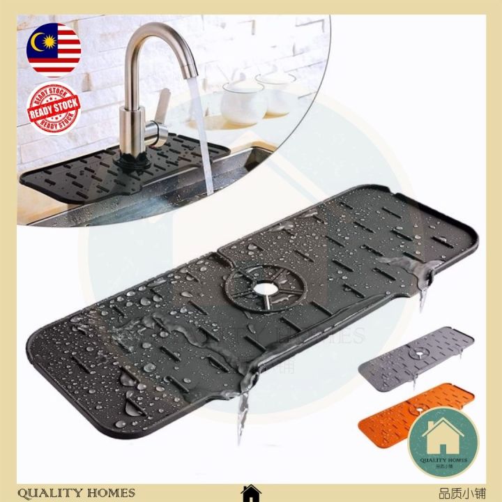 Kitchen Faucet Sink Splash Guard | Water Save Anti Splash | TPE ...