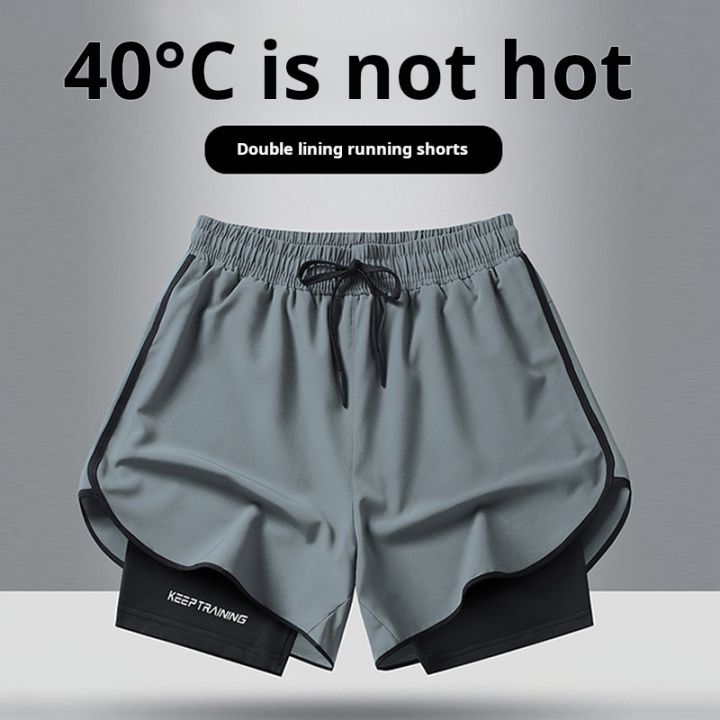 HOKM Men's Sports Shorts, Summer Marathon Running Shorts, Athletic ...